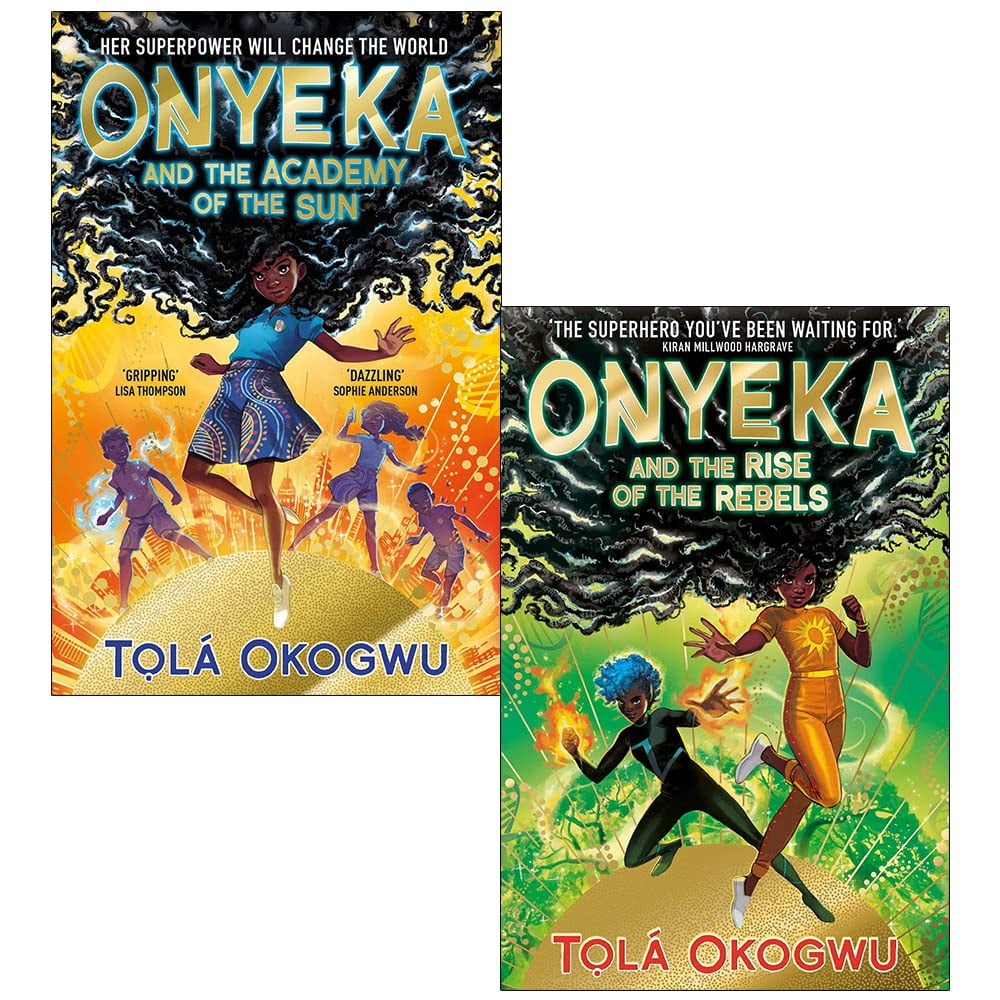 Tola Okogwu Collection 2 Books Set (Onyeka and the Academy of the Sun ...
