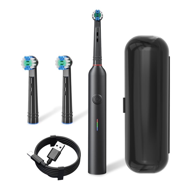 TolaRotating head electric toothbrush - Fully automatic USB charging ...