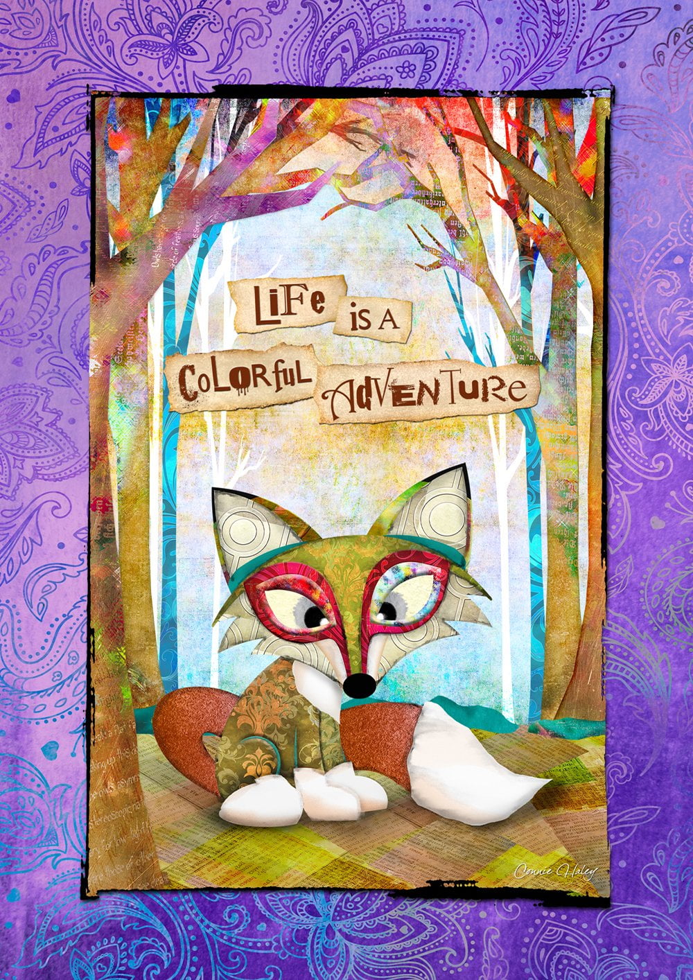 Toland Home Garden Adventure Fox Fox Flag Double Sided 12x18 Inch ...