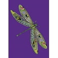 Toland Home Garden Animal Spirits- Dragonfly Dragonfly Flag Double ...