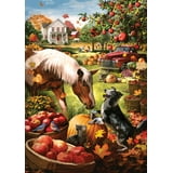 Toland Home Garden Autumn Farm Fall Flag Double Sided 12x18 Inch ...