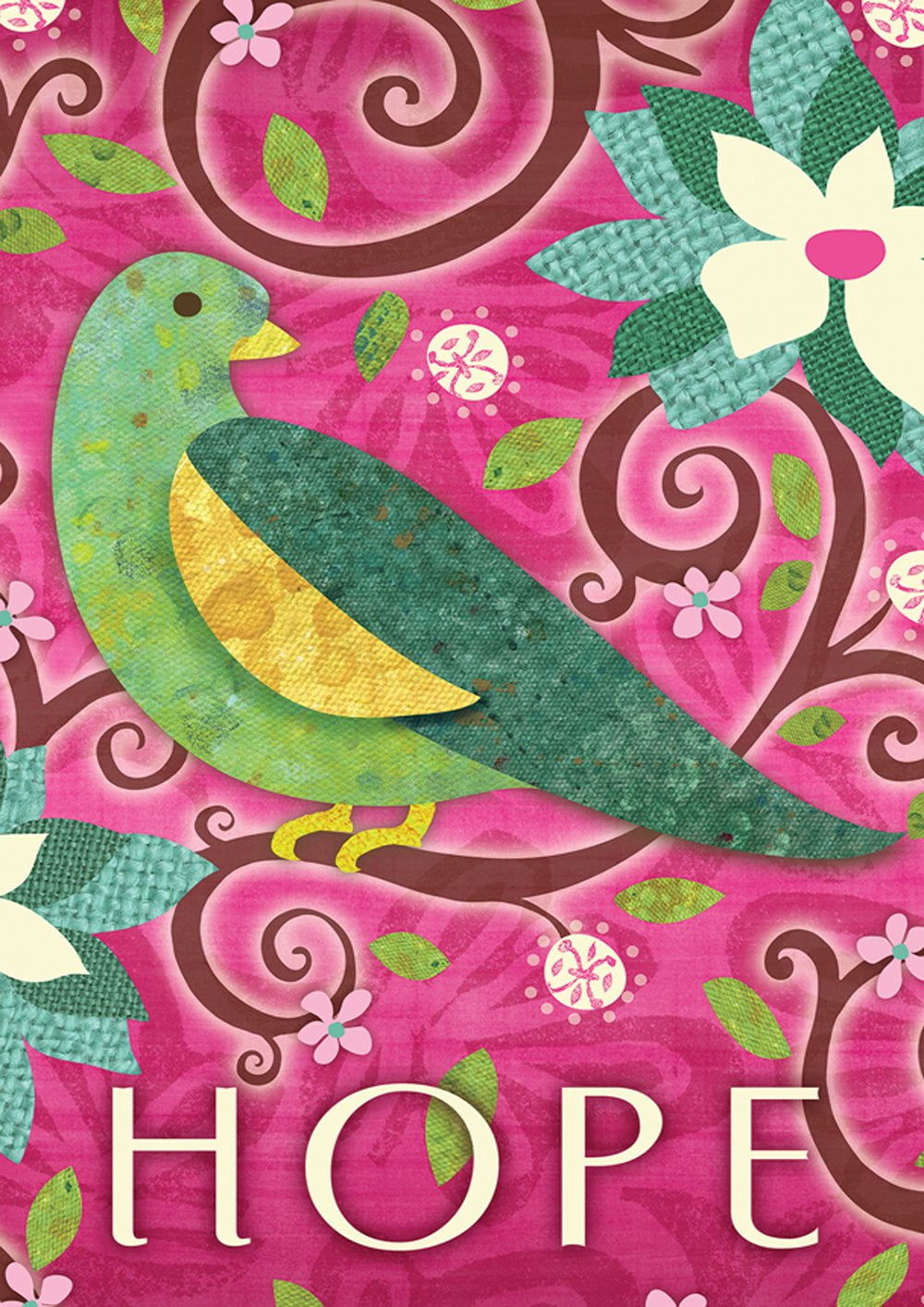 Toland Home Garden Bird Of Hope Birds Bird Flag Double Sided 12x18 Inch ...