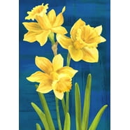 Toland Home Garden Welcome Swing Gnome Daisy Spring Flag Double Sided ...