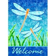 Toland Home Garden Animal Spirits- Dragonfly Dragonfly Flag Double ...