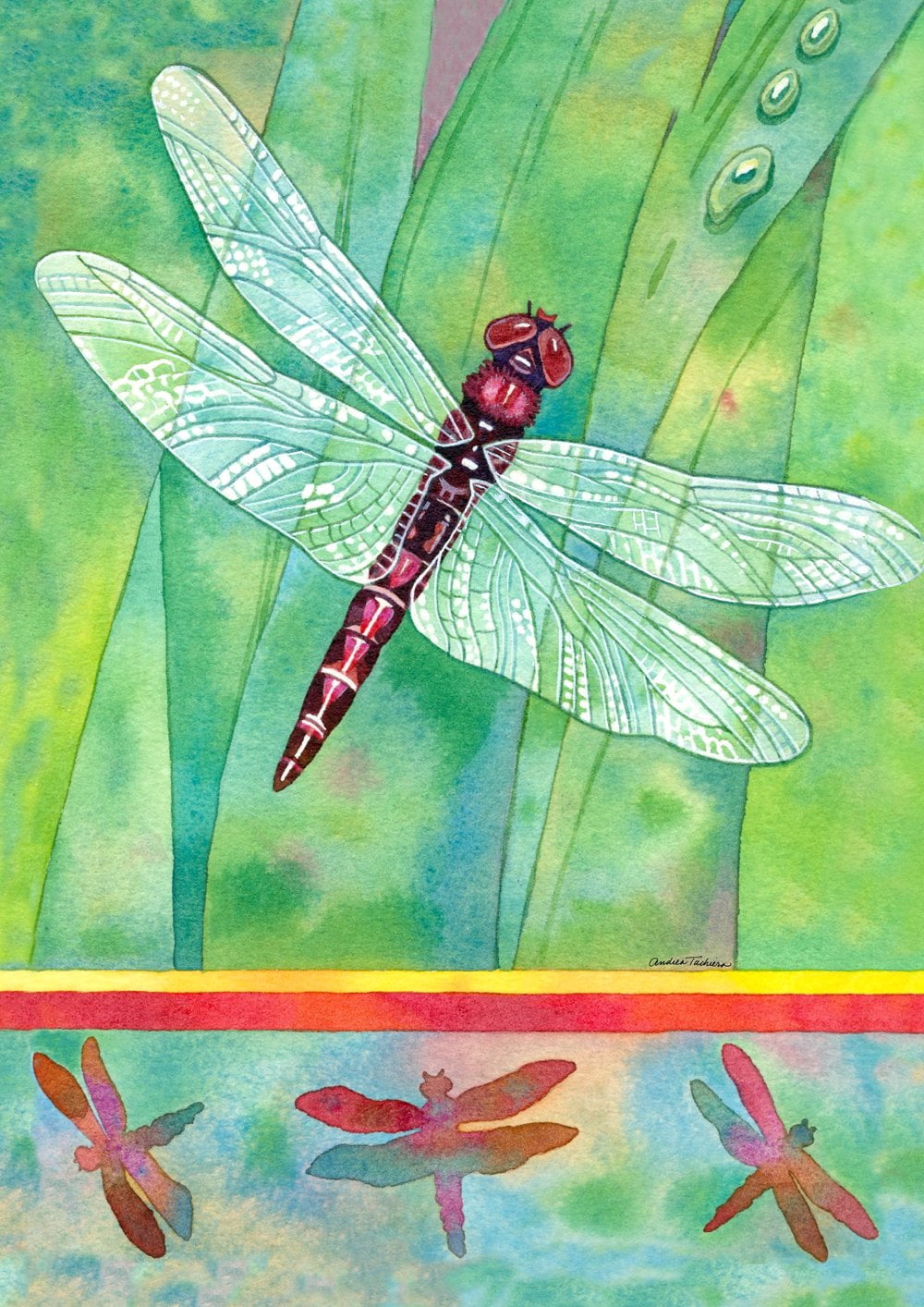 Toland Home Garden Dragonfly Outdoor Garden Flag 18" x 12.5" - Walmart.com