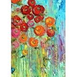 Toland Home Garden Fabulous Flowers, Large Double Sided Yard Outdoor ...