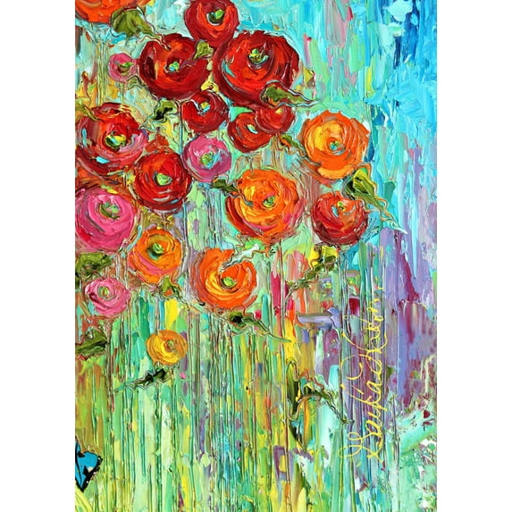 Toland Home Garden Fabulous Flowers, Large Double Sided Yard Outdoor ...