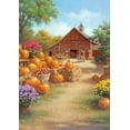 Toland Home Garden Farm Glory Fall Flag Double Sided 12x18 Inch ...