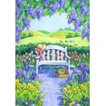 Toland Home Garden Garden Seat Flower Spring Flag Double Sided 12x18 ...