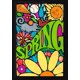 Toland Home Garden Groovy Spring Spring Flag Double Sided 12x18 Inch ...
