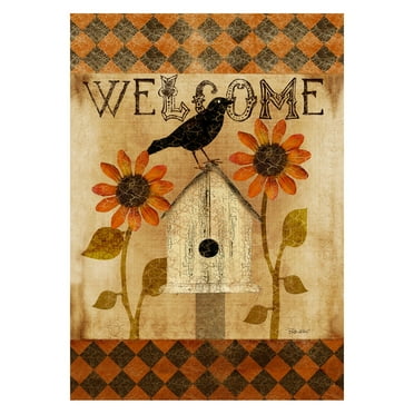 Toland Home Garden Nobody Here But Us Chickens Farm Flag Double Sided ...