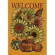 Toland Home Garden Better on the Farm Cow Fall Flag Double Sided 28x40 ...