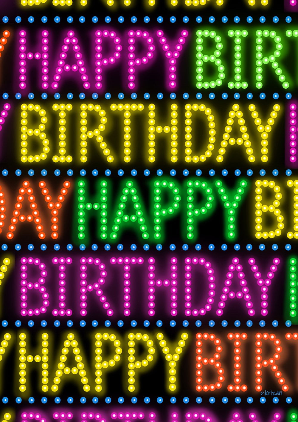 Toland Home Garden Marquee Birthday party Birthday Flag Double Sided ...