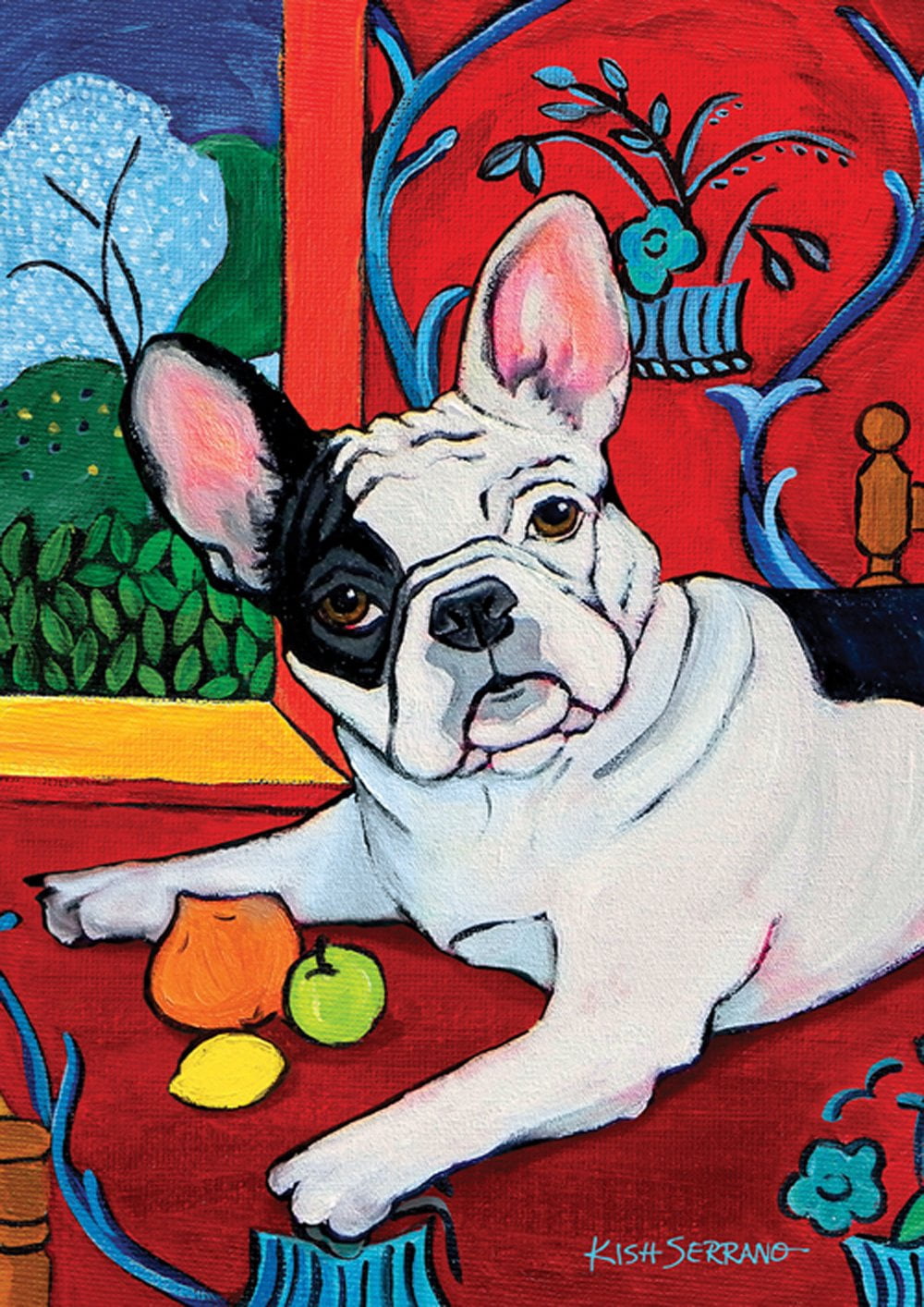 Toland Home Garden Muttisse-French Bulldog Frenchie Dog Flag Double ...