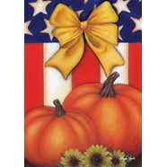 Toland Home Garden Let Us Give Thanks Fall Thanksgiving Flag Double ...