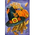 Toland Home Garden Pilgrim's Delight Fall Thanksgiving Flag Double ...
