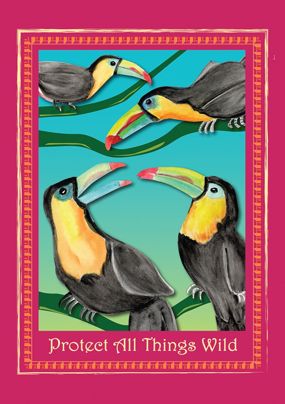 Toland Home Garden Protect Toucans House Flag - Walmart.com