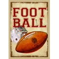 Toland Home Garden Vintage Football Football Flag Double Sided 28x40 ...