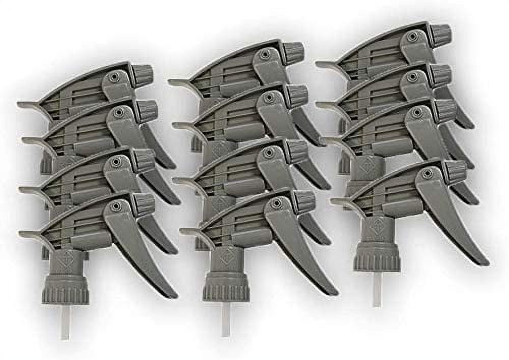 Tolco 28mm Gray Chemical Resistant Spray Head 9-1/4" Dip Tube (12-Pack ...