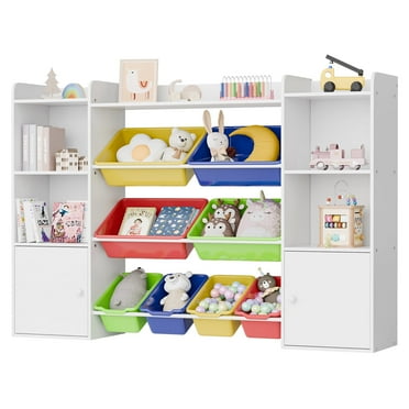 RRI Goods Montessori 42" H Birch Bookshelf with 3 Tier Shelves ...