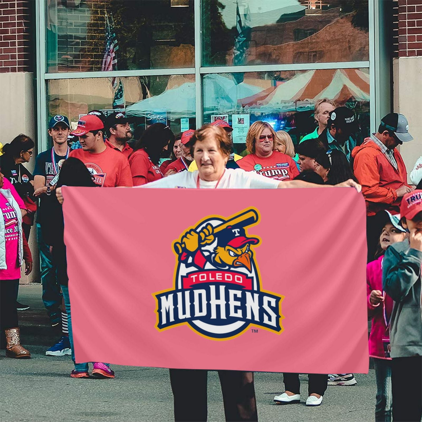 Toledo Mud Hens Flag 3x5 Ft Holiday Banner Garden Yard House Flags ...