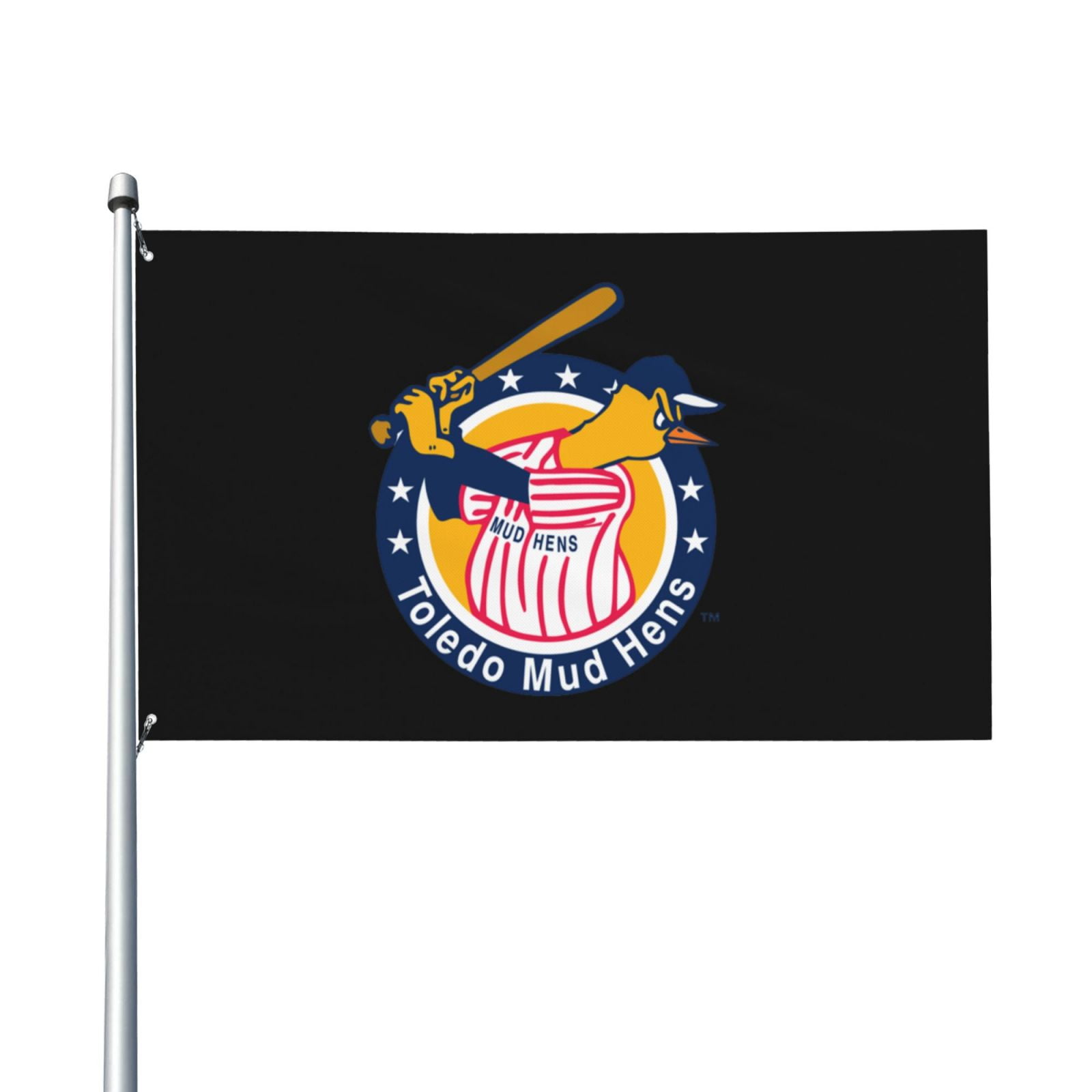Toledo Mud Hens Flag 3x5 Outdoor ,Sewn Stripes, Stronger Brass Grommets ...