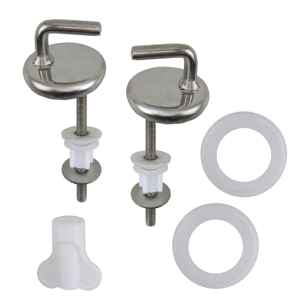 Toliet Hinges/Screws Toilet Lid Mounting set Bathroom Hardware Repair ...