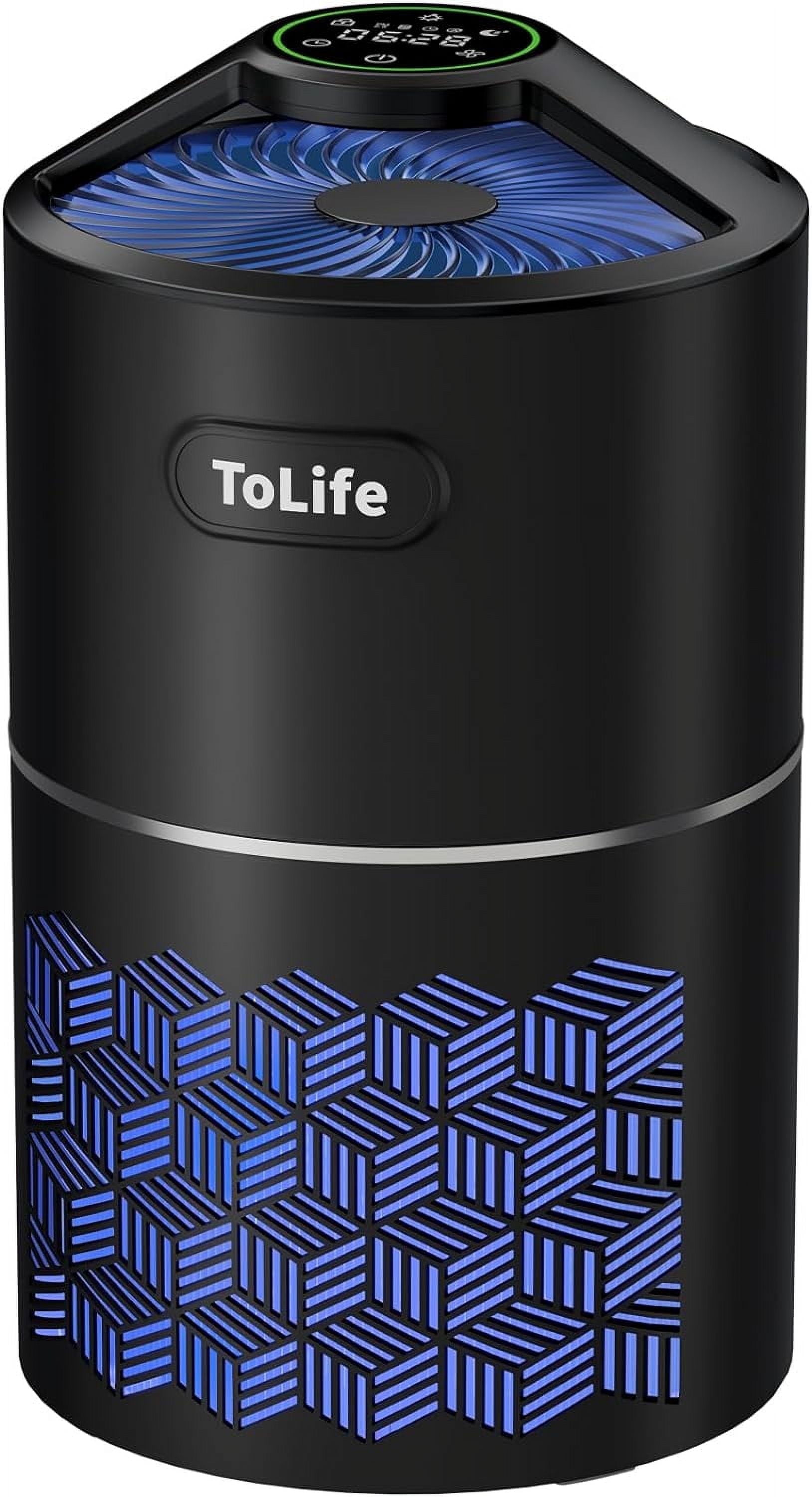 To Life Large Room Air Purifier with HEPA Filter for Up to 1291 sq ft ...