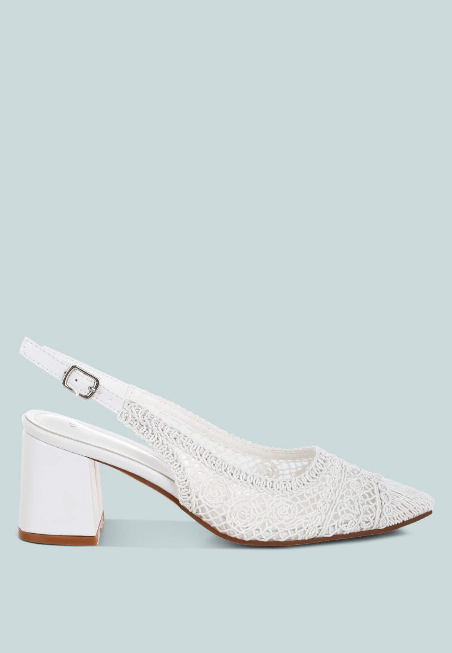 Tolina Woven Design Slingback Sandals - Walmart.com
