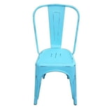 Tolix Blue Steel Chair by Urban Port- Set of two Chairs - Walmart.com