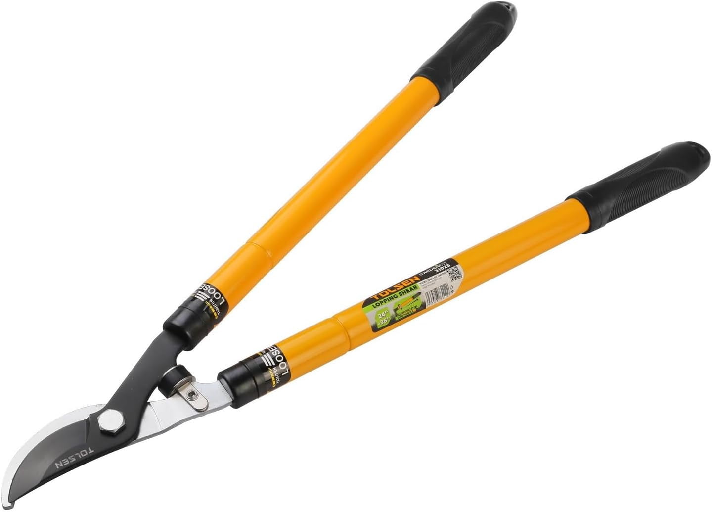 TOLSEN Bypass Loppers and Pruners, Telescoping Tree Pruner, Anvil ...