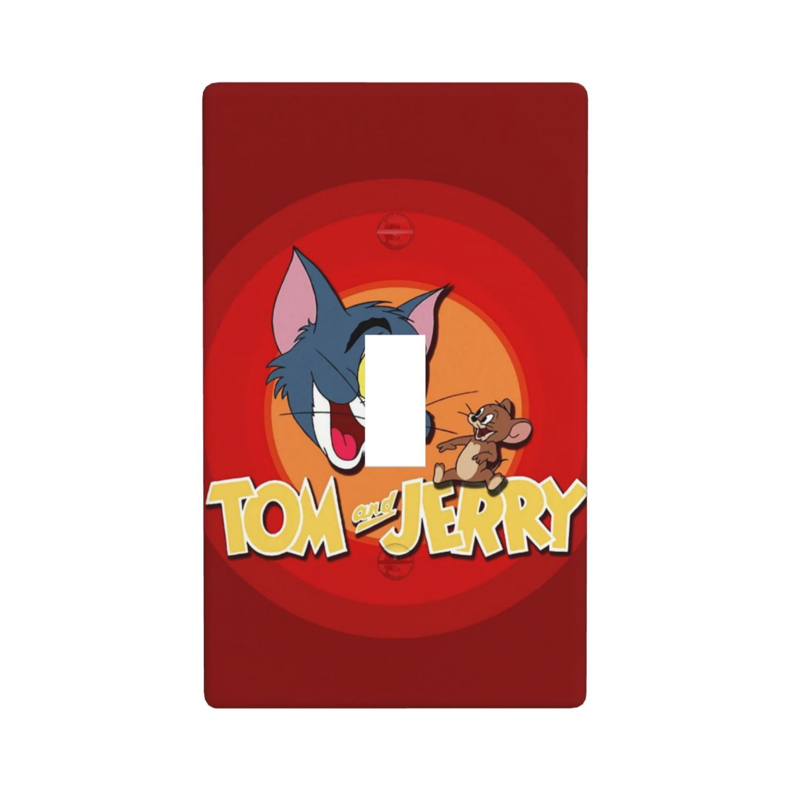 Tom And Jerry Anime Light Switch Cover Plates, Single Lever Wall Plate ...