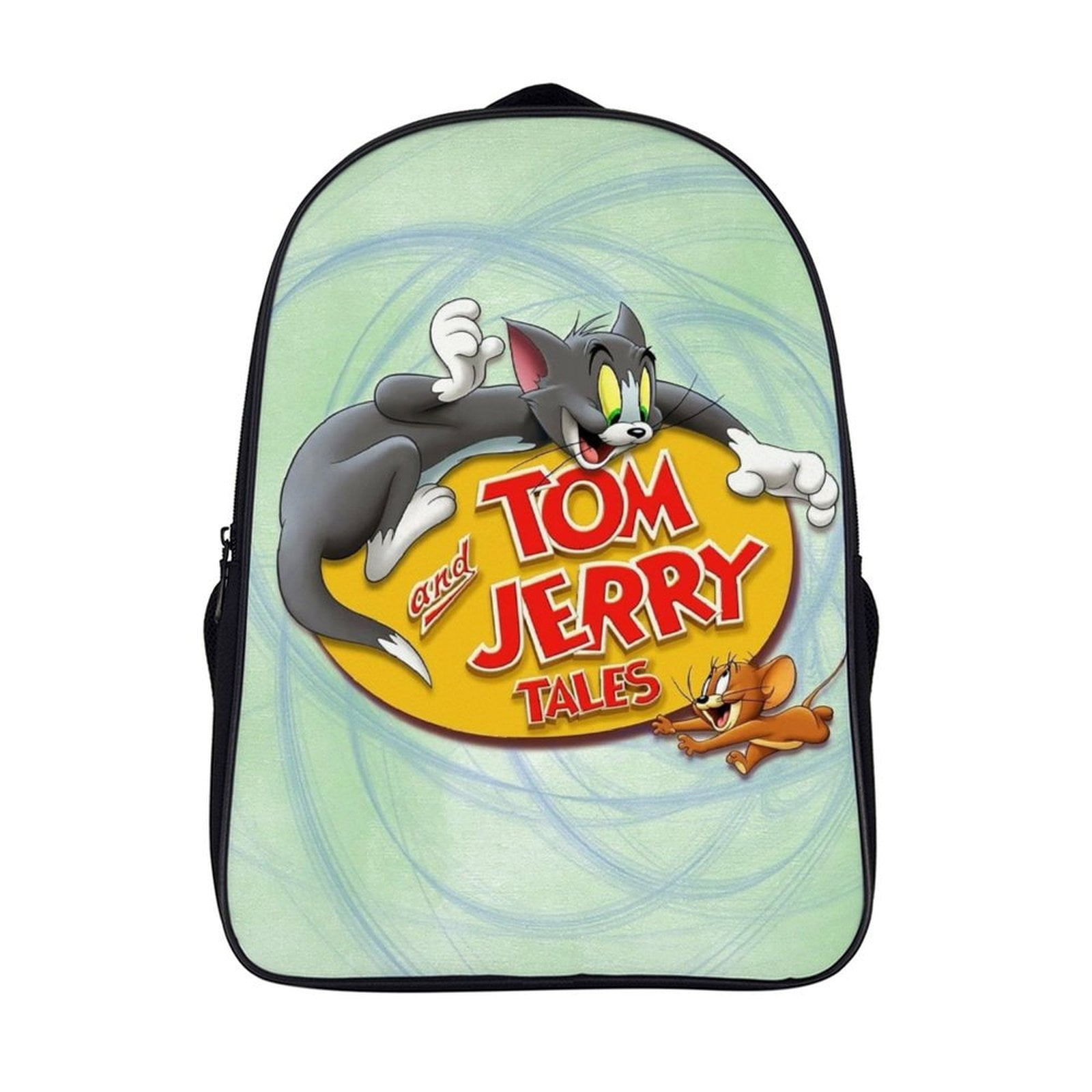 Tom And Jerry Backpack 16 Inch Bookbag Casual Daypack Travel Backpacks ...