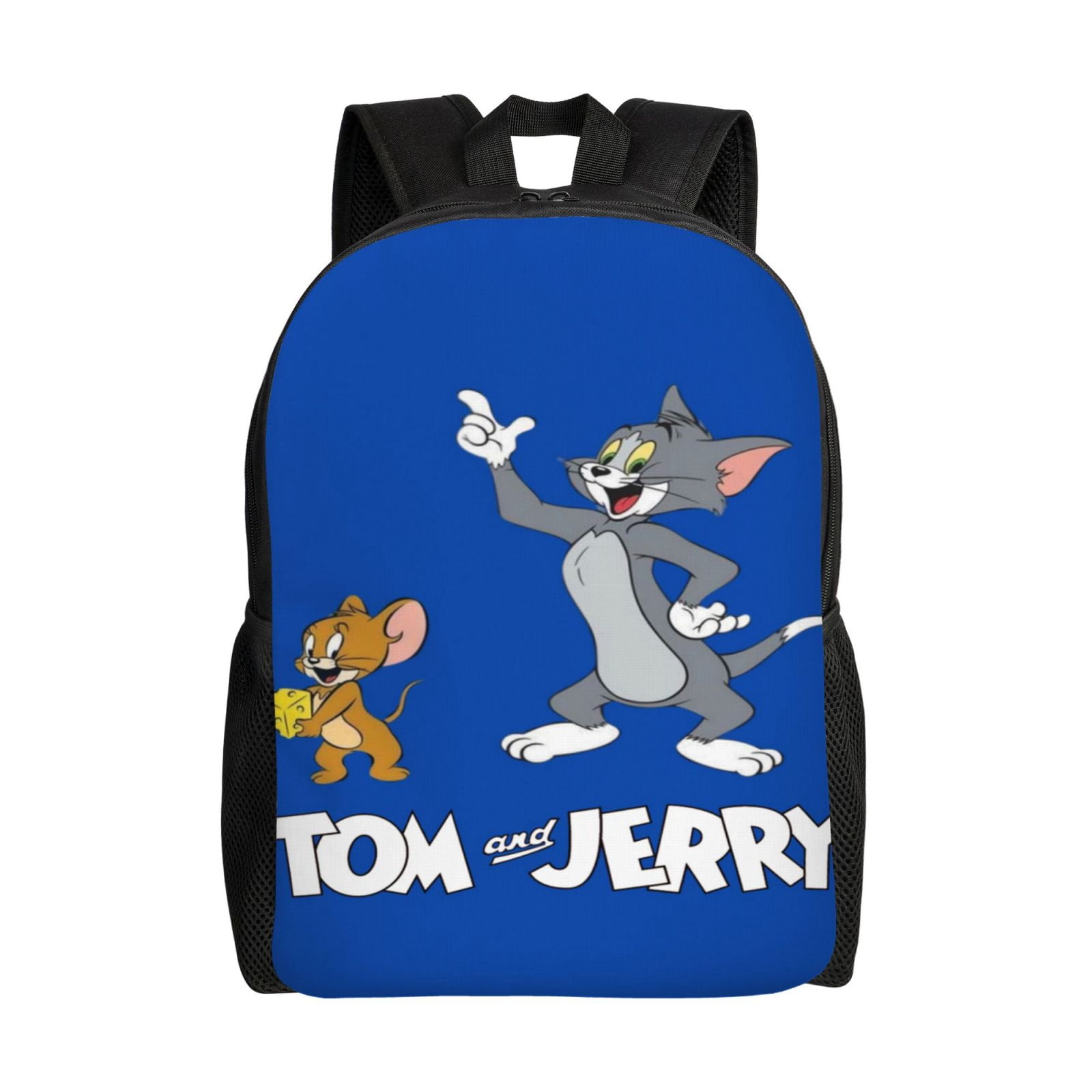 Tom And Jerry Backpack, 3D Printed Cartoon Laptop Bag Bookbag ...