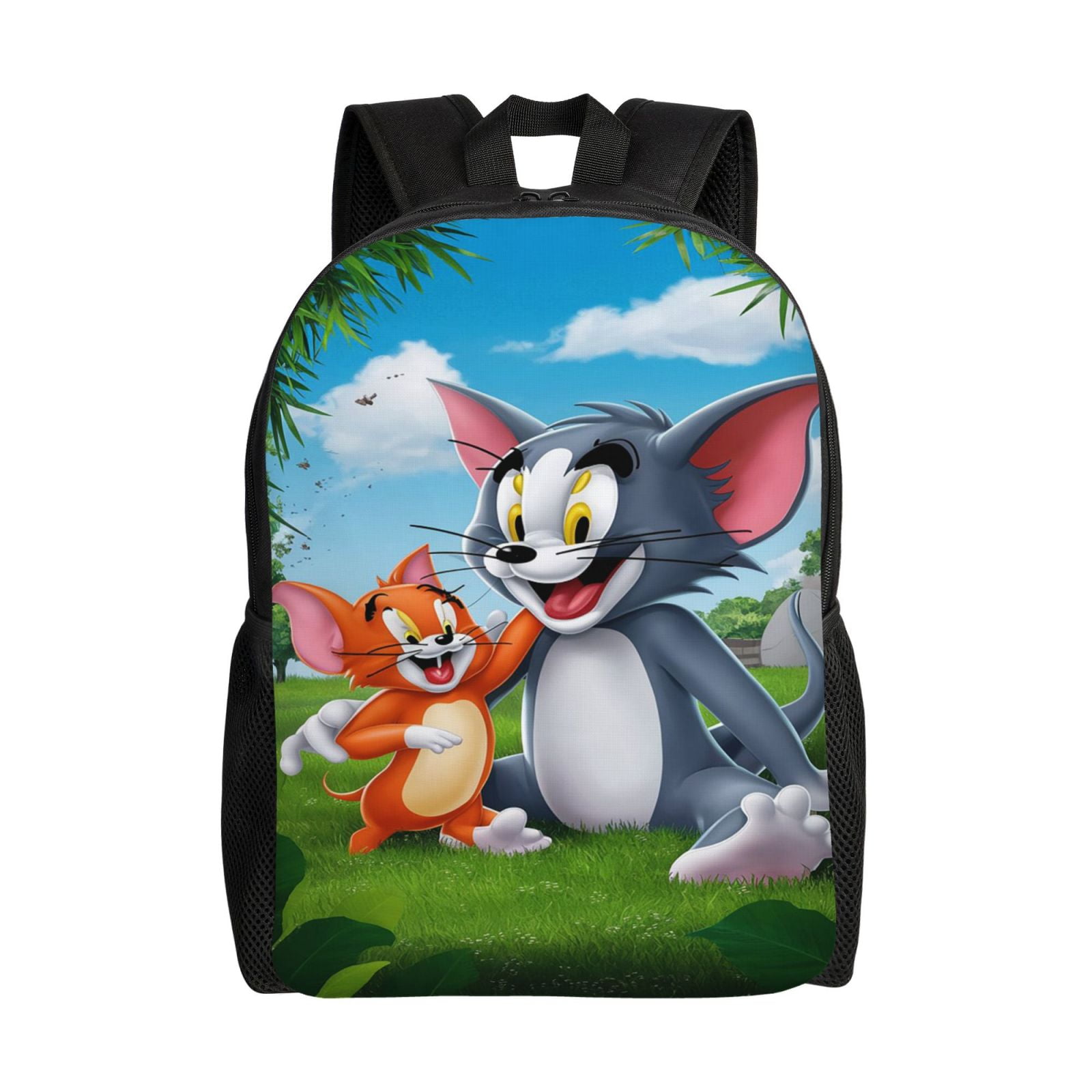 Tom And Jerry Backpack Book Bags Casual Daypack For Travel Work Office - Walmart.com