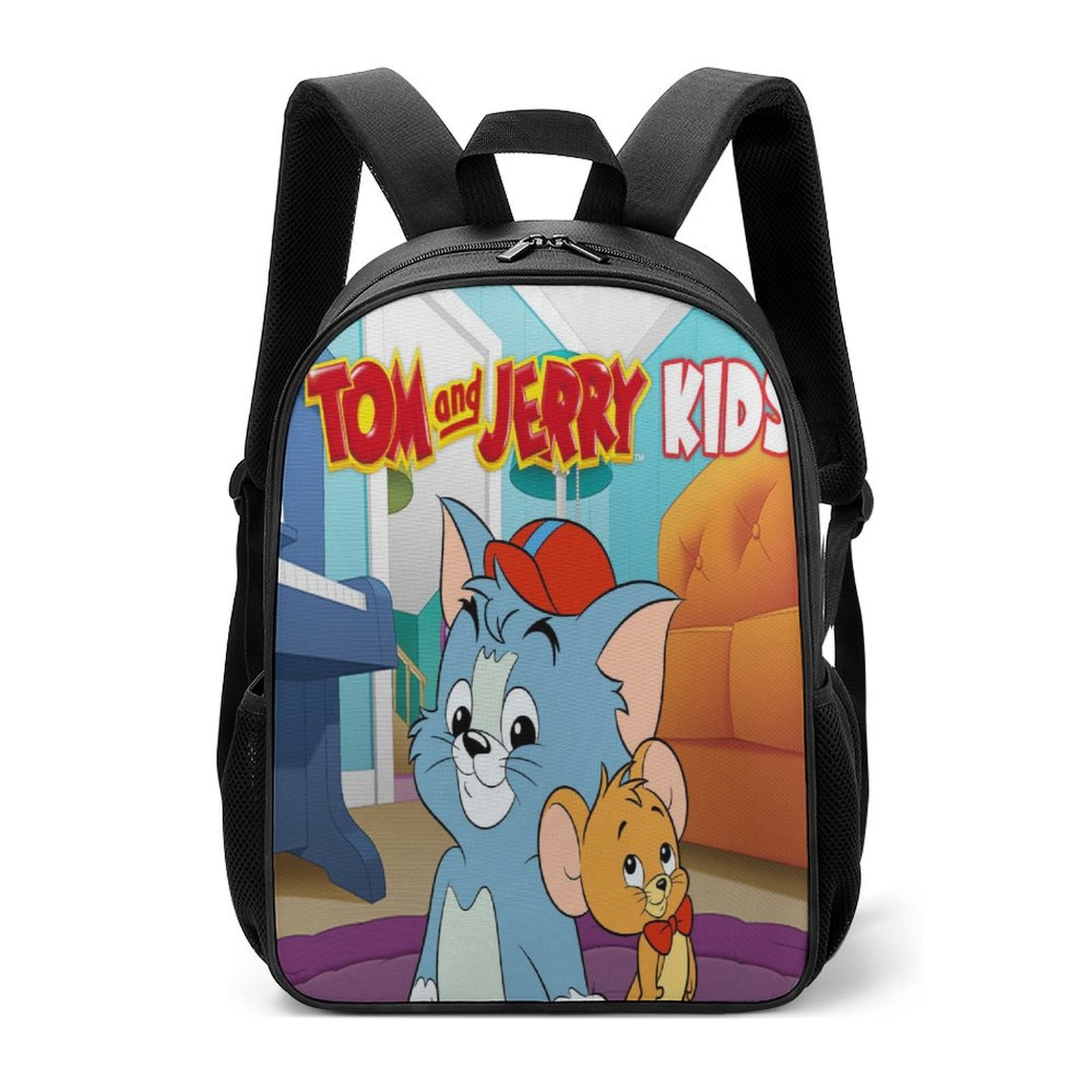 Tom And Jerry Backpack Bookbag Casual Daypack Travel Backpacks for Work ...