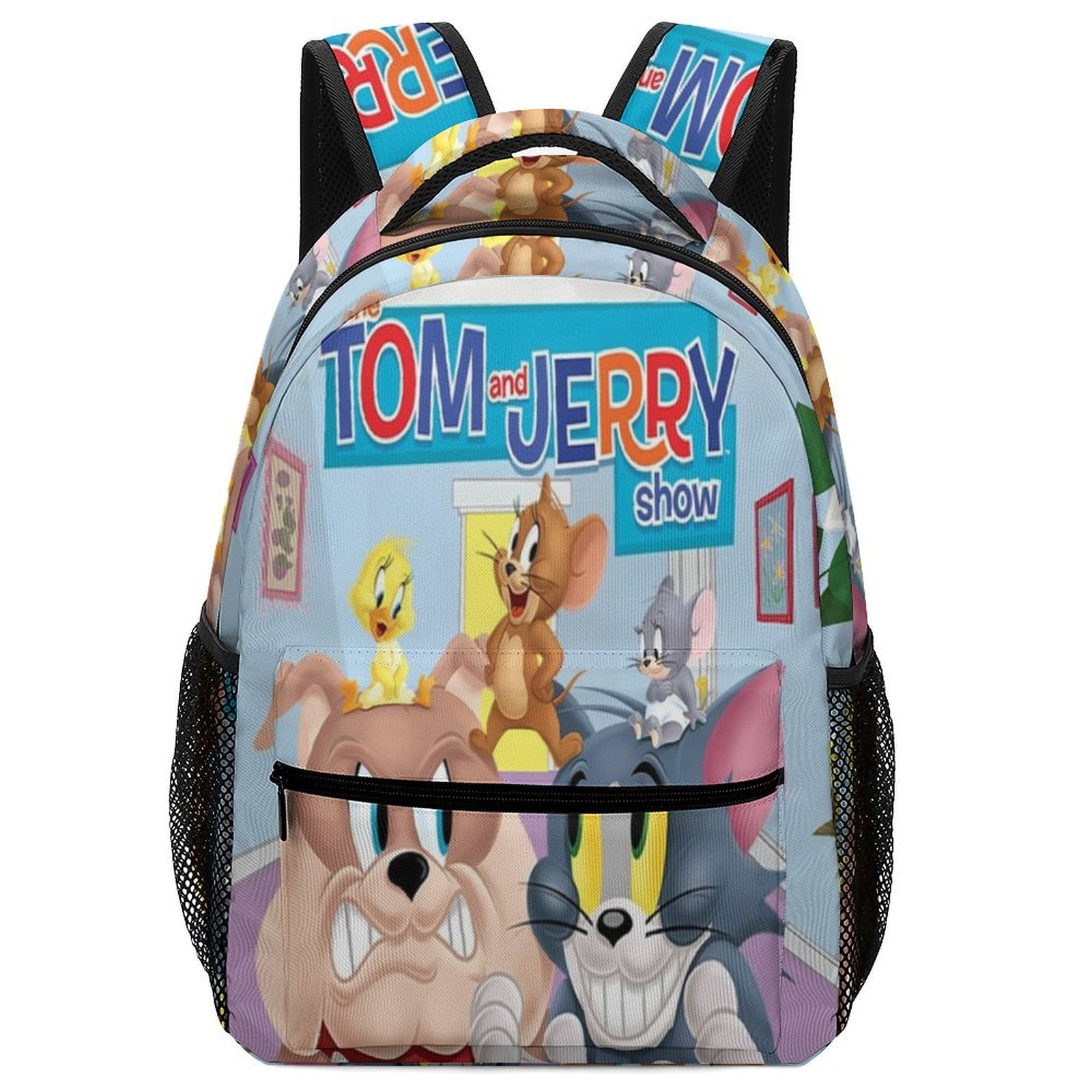 Tom And Jerry Backpack Bookbag Casual Daypack Travel Backpacks for Work ...