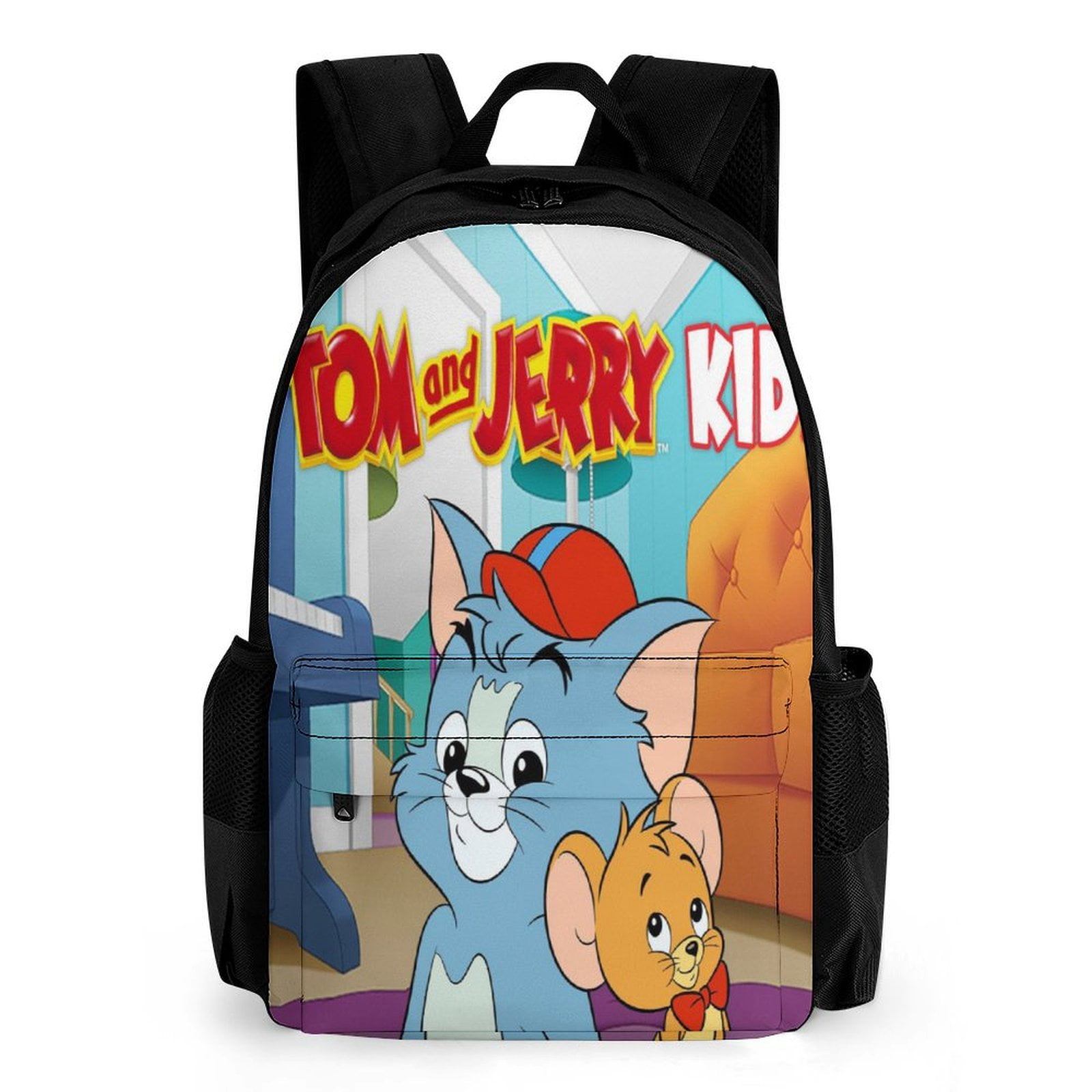 Tom And Jerry Backpack Bookbag Casual Daypack Travel Backpacks for Work ...