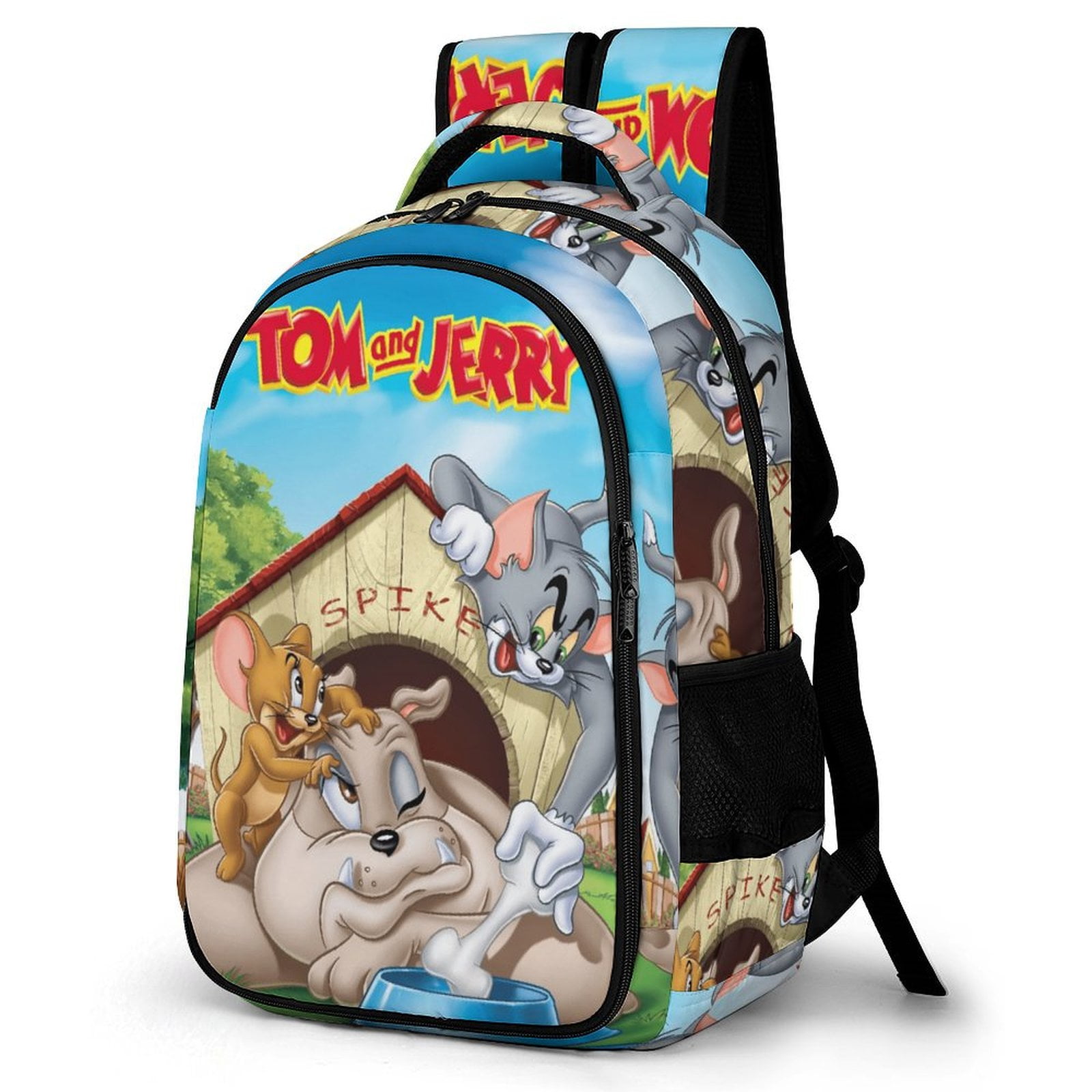 Tom And Jerry Backpacks Bookbag Casual Daypack Backpacks for Travel ...