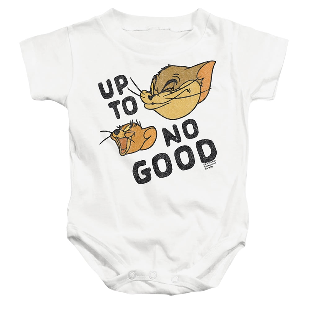 Tom And Jerry Cat And Mouse Nope Unisex Infant Snap Suit for Baby (12 ...