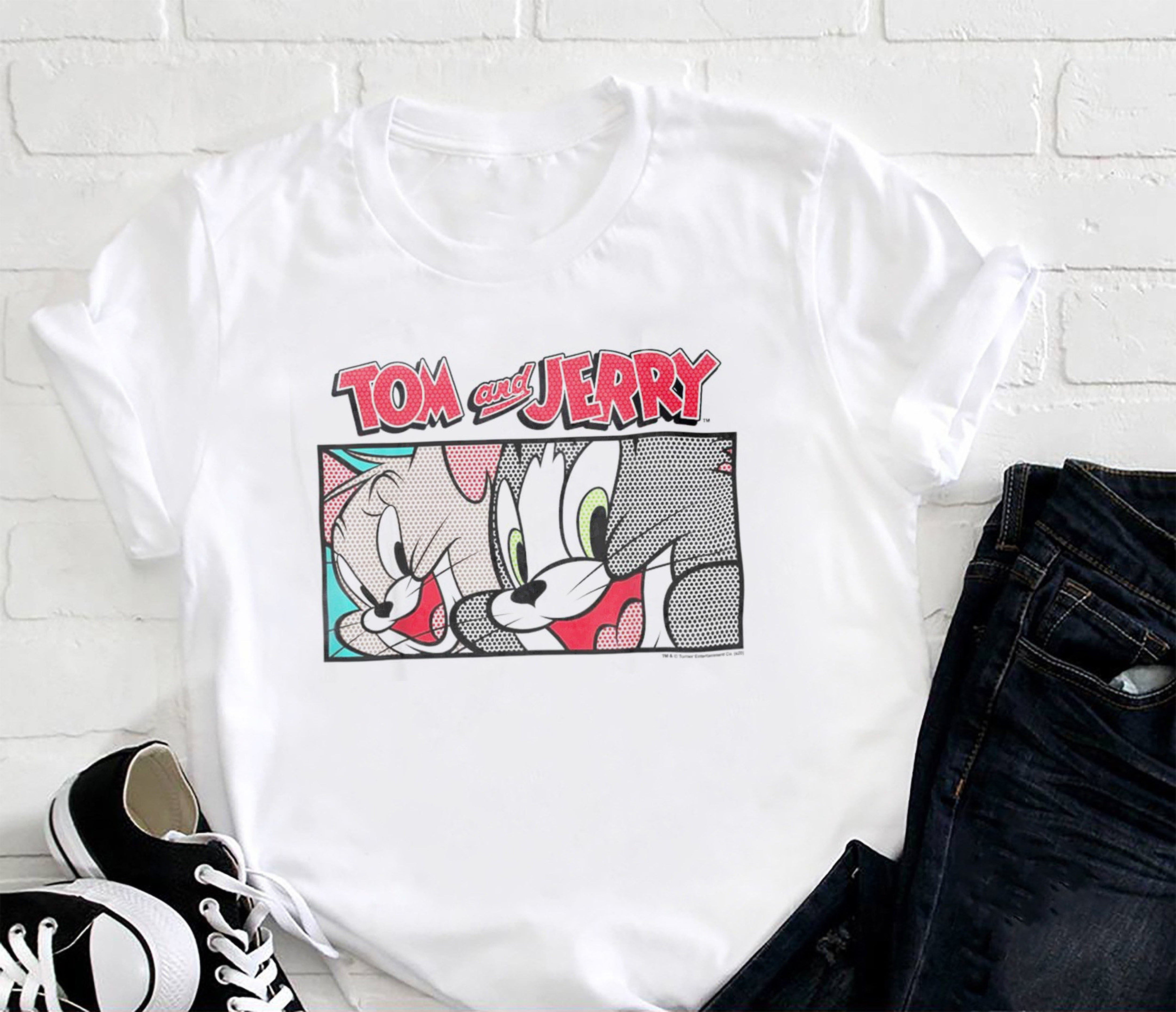 Tom And Jerry Comic Panel T-Shirt, Tom And Jerry Shirt Fan Gifts, Tom ...