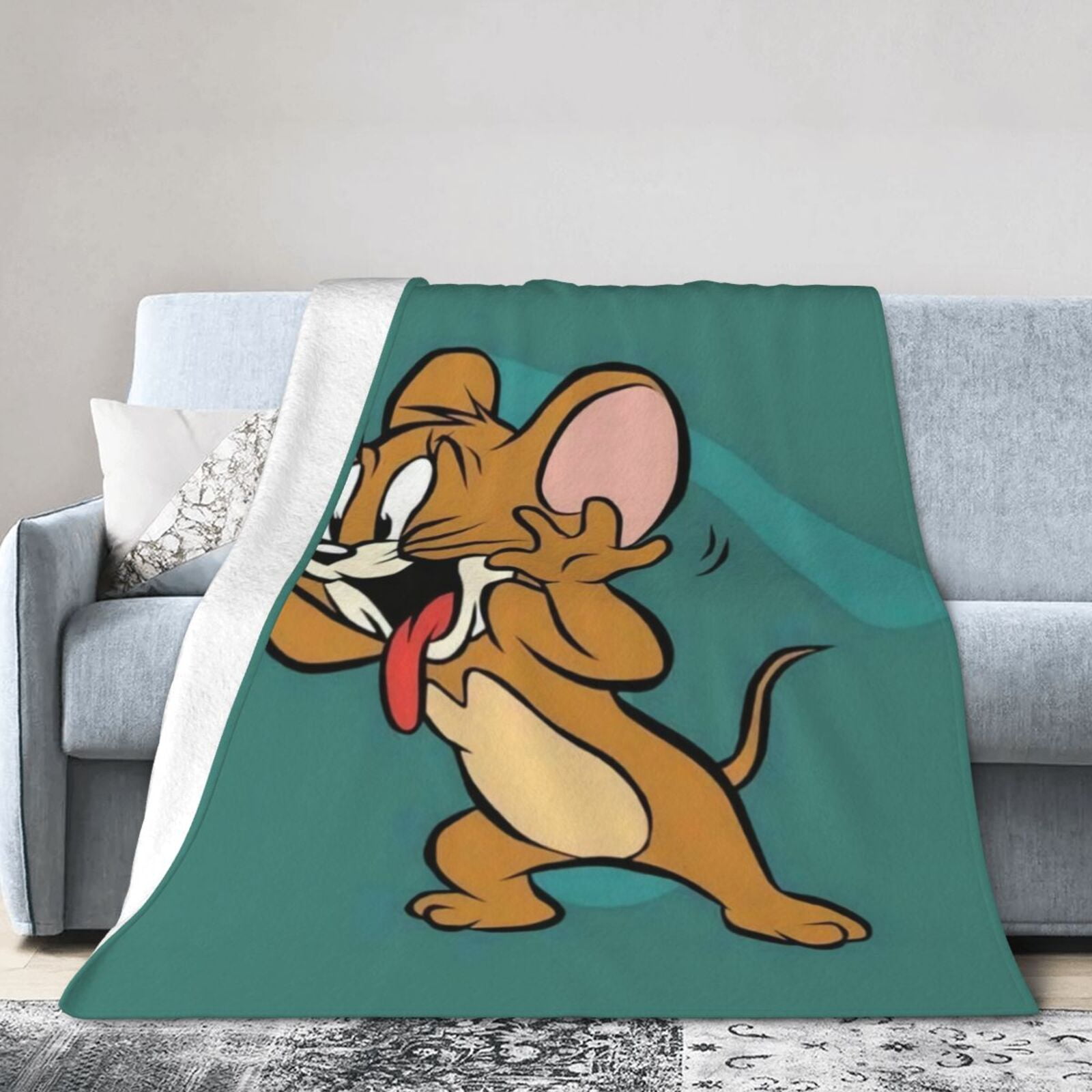 Tom And Jerry Hotel Blanket, Anime Blanket For Bed, Sofa Blanket, Ultra ...