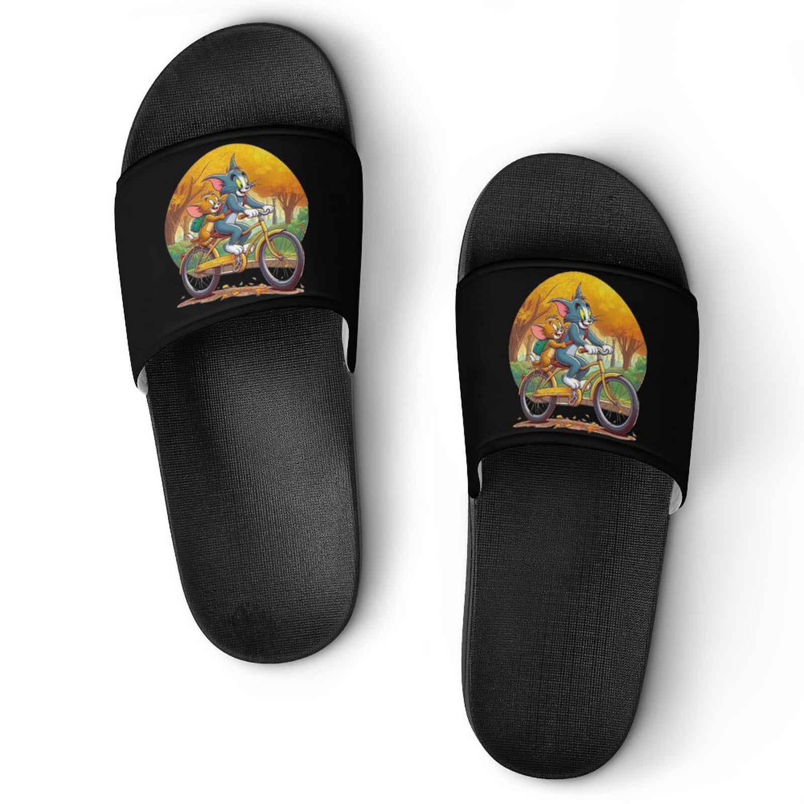 Tom And Jerry House Slides Non Slip Quick Drying Shower Sandals ...