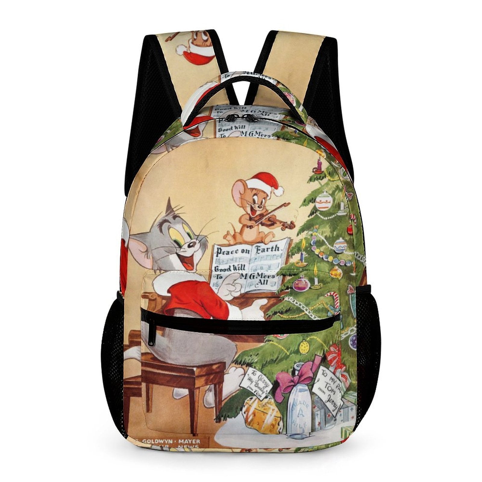 Tom And Jerry Backpacks Bookbag Casual Daypack Backpacks for Travel ...