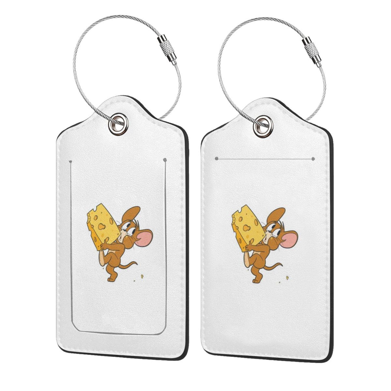 Tom And Jerry Luggage Tags for Suitcases Travel ID Identification ...