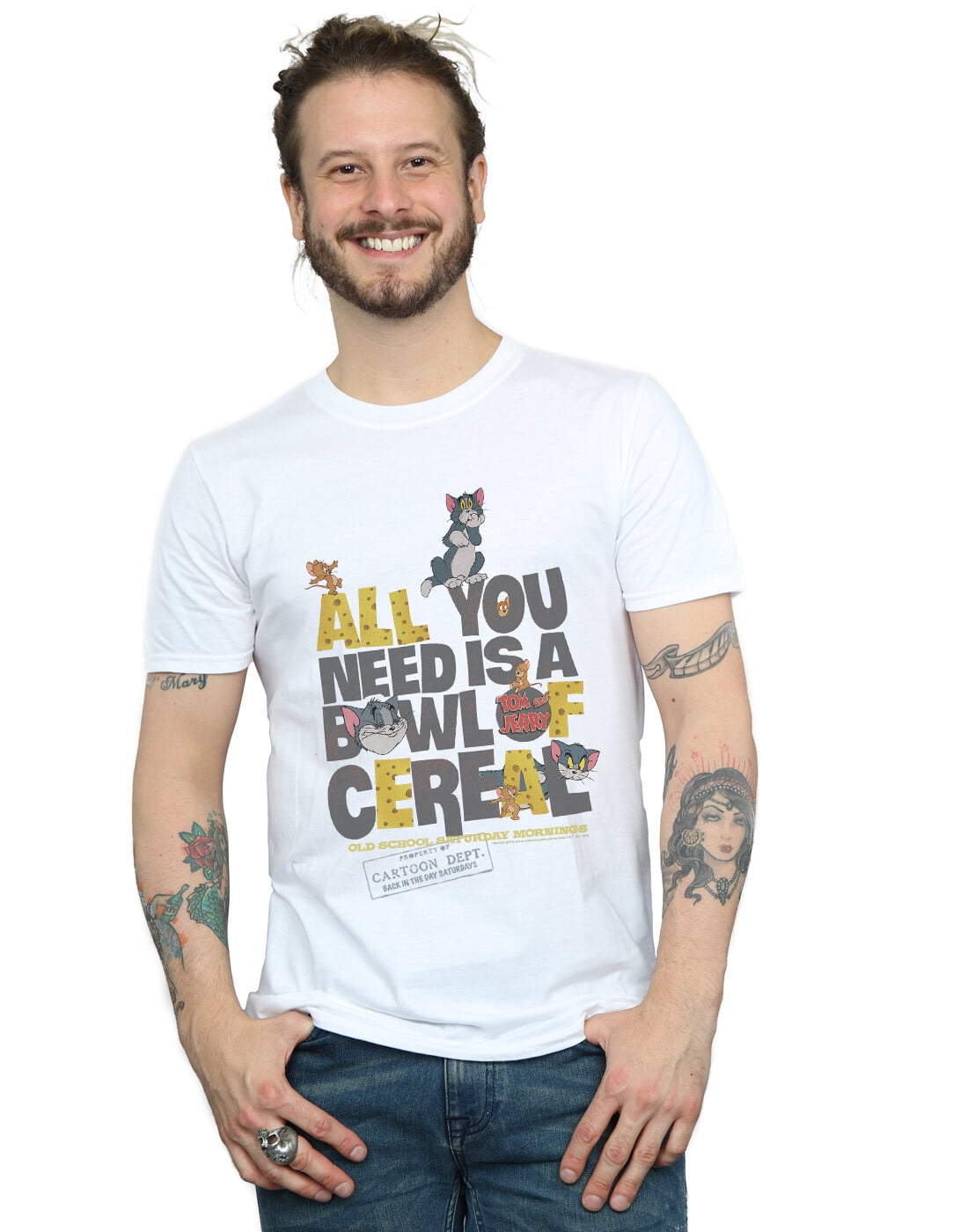 Tom And Jerry Men's All You Need Is T-Shirt - Walmart.com