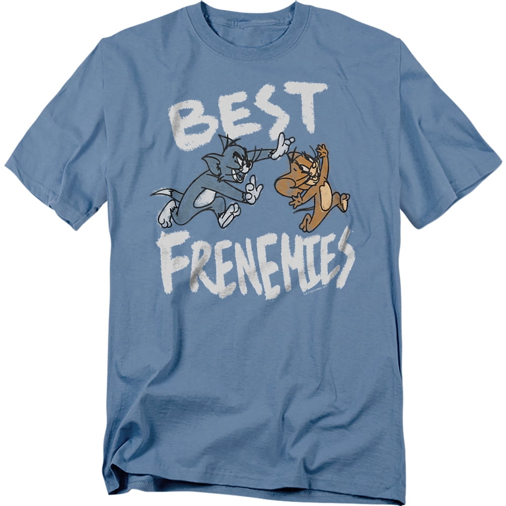 Tom And Jerry Movie T-Shirt Best Frenemies Unisex Graphic Tee For Men ...