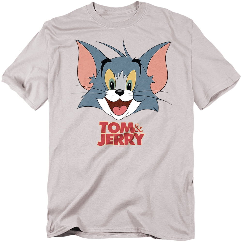 Tom And Jerry Movie T-Shirt Tom Head Unisex Graphic Tee For Men & Women ...