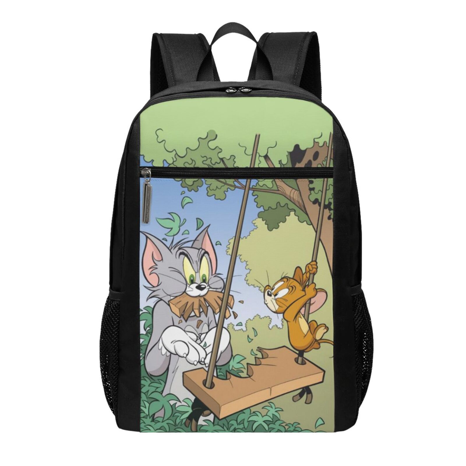 Tom And Jerry One Backpacks - Durable, Lightweight Bookbag With 1 Main ...