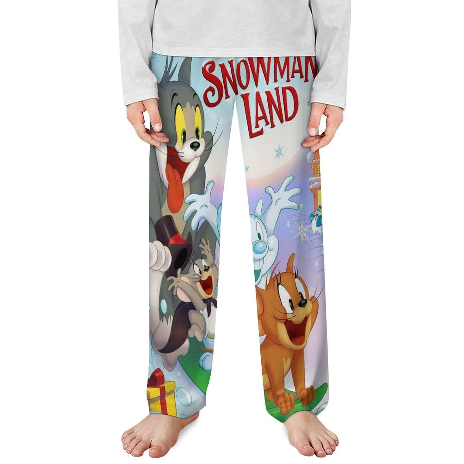 Tom And Jerry Pajama Pants Long Sleep Pants Soft Elastic Waist PJ ...